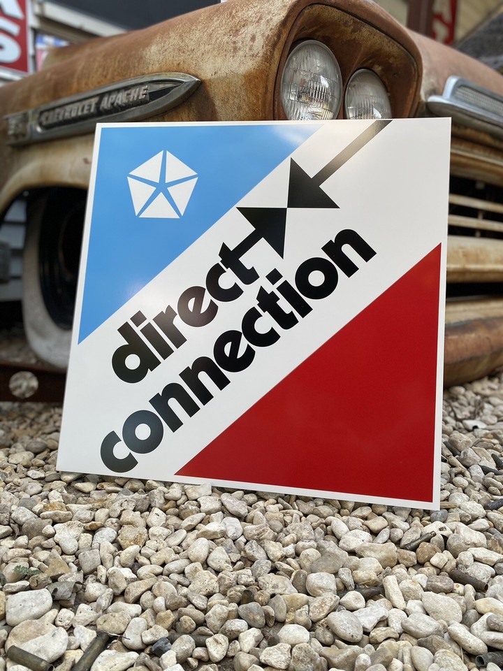 Antique Vintage Old Style MOPAR Direct Connection Parts Service Garage ...