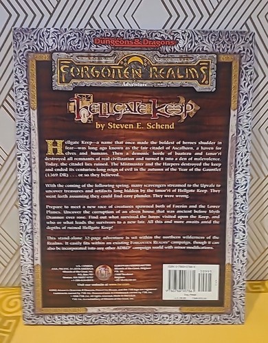 Hellgate Keep by TSR Inc. Staff (1998, Trade Paperback) for sale online ...