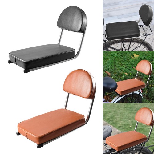 Bike Back Seat Adult Bicycle Rear Seat Cushion for Outdoor Cycling ...