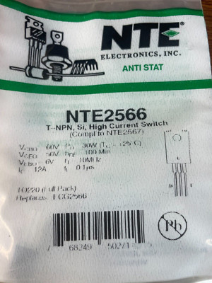 2pcs NTE Electronics NTE2566 TRANSISTOR | eBay