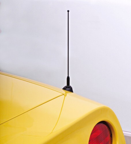 1999-2004 Corvette C5 Z06 & Hardtop FRC Short Mast 10" Antenna Black ...
