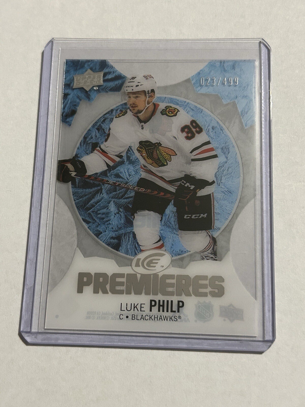 2023-24 UD Ice, Ice Premieres Rookie #214 Luke Philp /499 | eBay