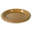 Plasticpro 9 inch Round Plastic Plates Microwaveable Disposable Gold ...