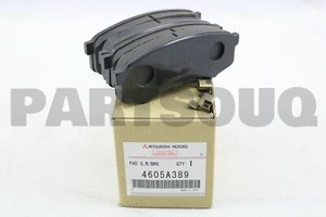 4605A389 Genuine Mitsubishi PAD SET,RR BRAKE | eBay