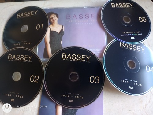 2010 BASSEY THE EMI UA YEARS 1959 1979 5 DISC CD SET | eBay