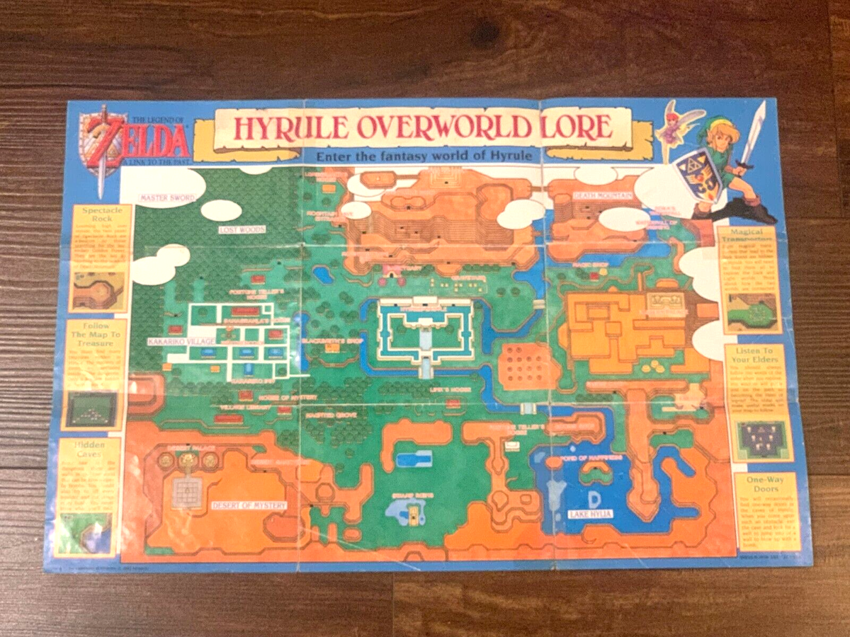 Zelda Snes Map Knuckles Zelda : A Link To The Past [SNES] Hyrule