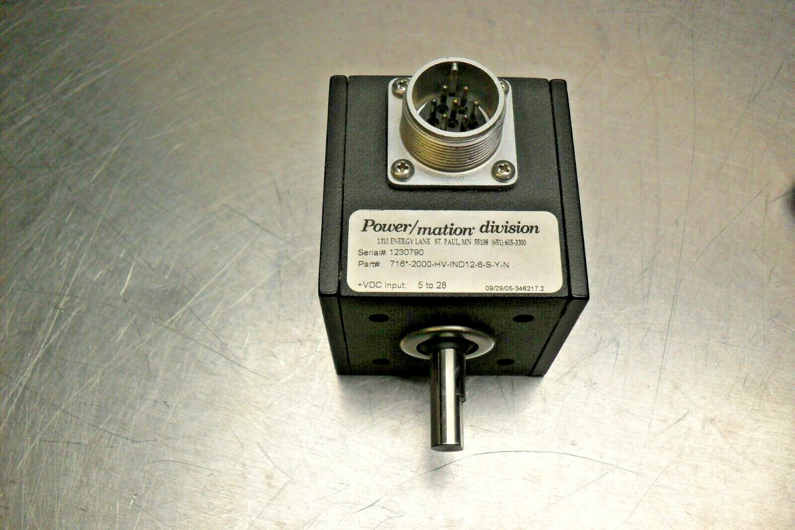 ACCU-CODER ENCODER 716*-2000-HV-IND12-6-S-Y-N | eBay