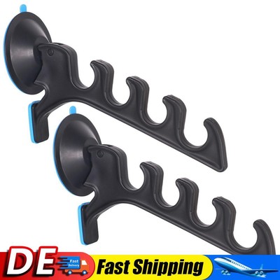 2 Pcs Wall Mounted Fishing Pole Holder Multifunctional Car Fishing Rod ...