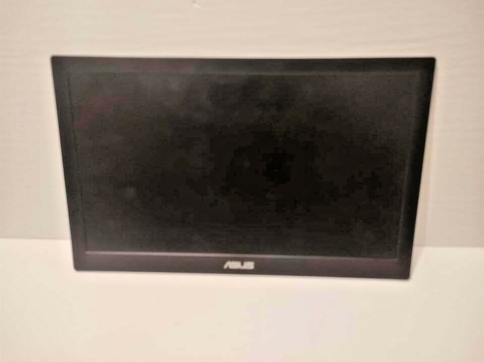 VERY GOOD ASUS MB168 LCD MONITOR 15.6" 16:9 VESA MOUNT LED BACKLIGHT ...