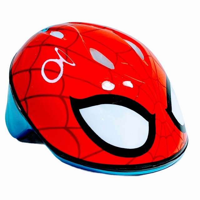 Marvel Spider-man Spidey Eyes Bell Bike Helmet Red Toddler 3 Bicycle ...