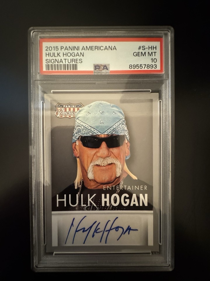 2015 Panini Americana Hulk Hogan Autograph Auto Signature PSA 10 | eBay