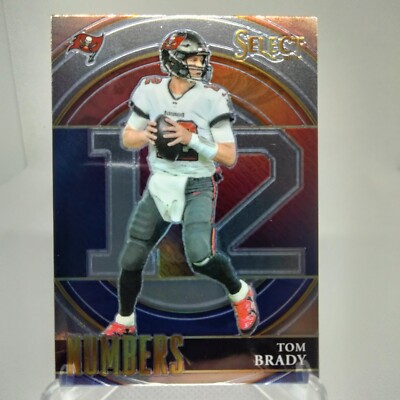 2021 Select Tom Brady Numbers #SN-10 | eBay
