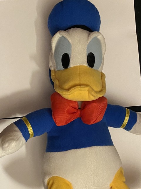 Authentic Disney Store Donald Duck Large 18" Plush | eBay