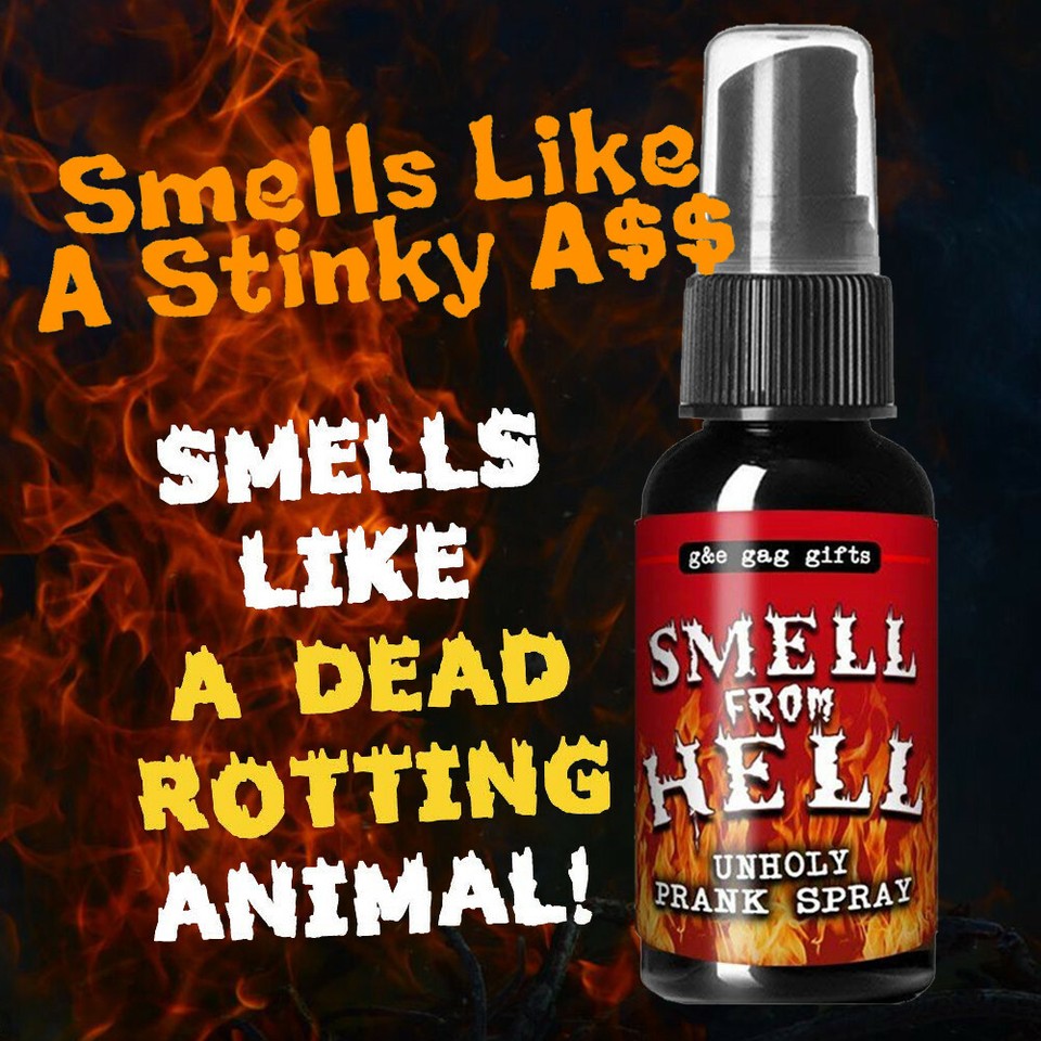 Liquid Fart Spray Can Stink Bomb Ass-Smelly Stinky Gas Joke Crap Gag ...