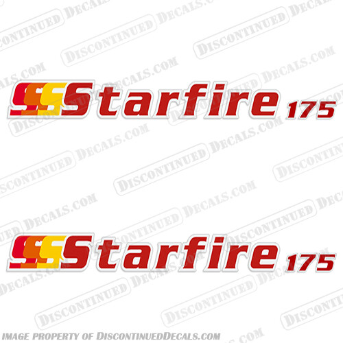 Fits Skeeter Starfire 175 Decals (Set of 2) | eBay