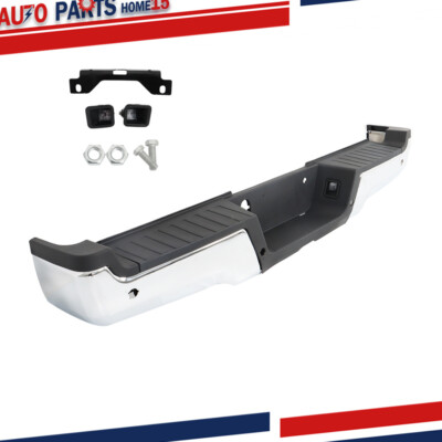 For 2017-19 Ford F250 F350 Super Duty Rear Bumper Assembly Steel W ...