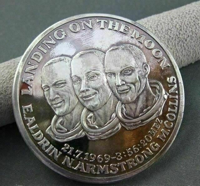 Moon Silver Coin