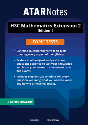 HSC Mathematics Extension 2 Topic Tests | eBay