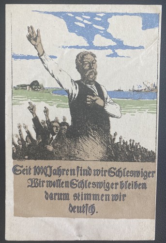 Mint Germany Picture Postcard German Centenary Referendum Vote | eBay