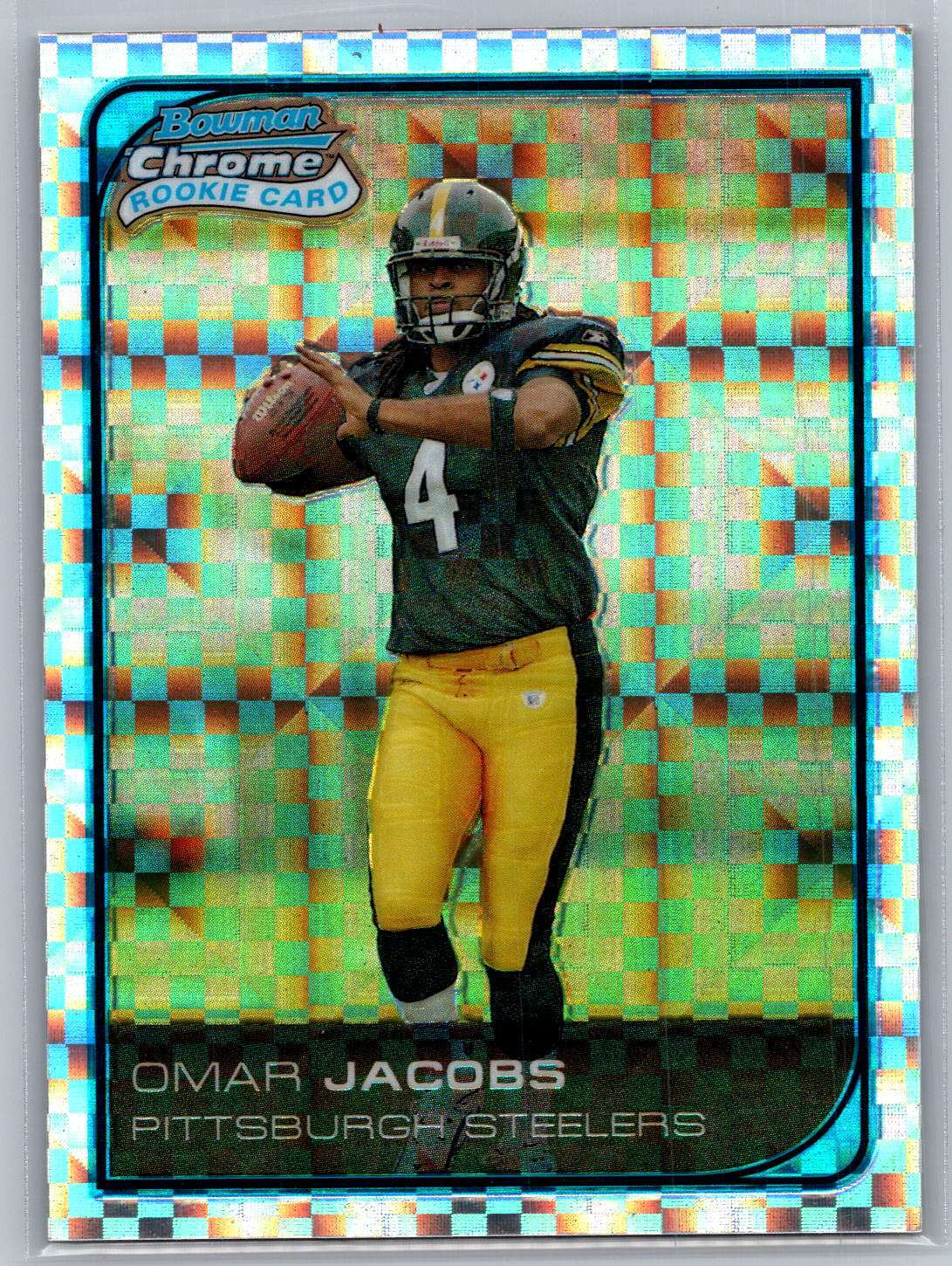 2006 Bowman Chrome #248 Omar Jacobs Xfractors | eBay