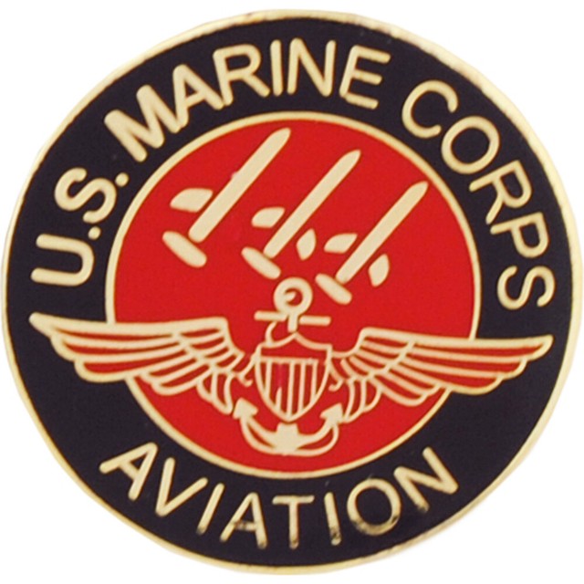 Marine Corps Aviation Pin - P15208 (1" inch) Licensed by Eagle Emblems ...