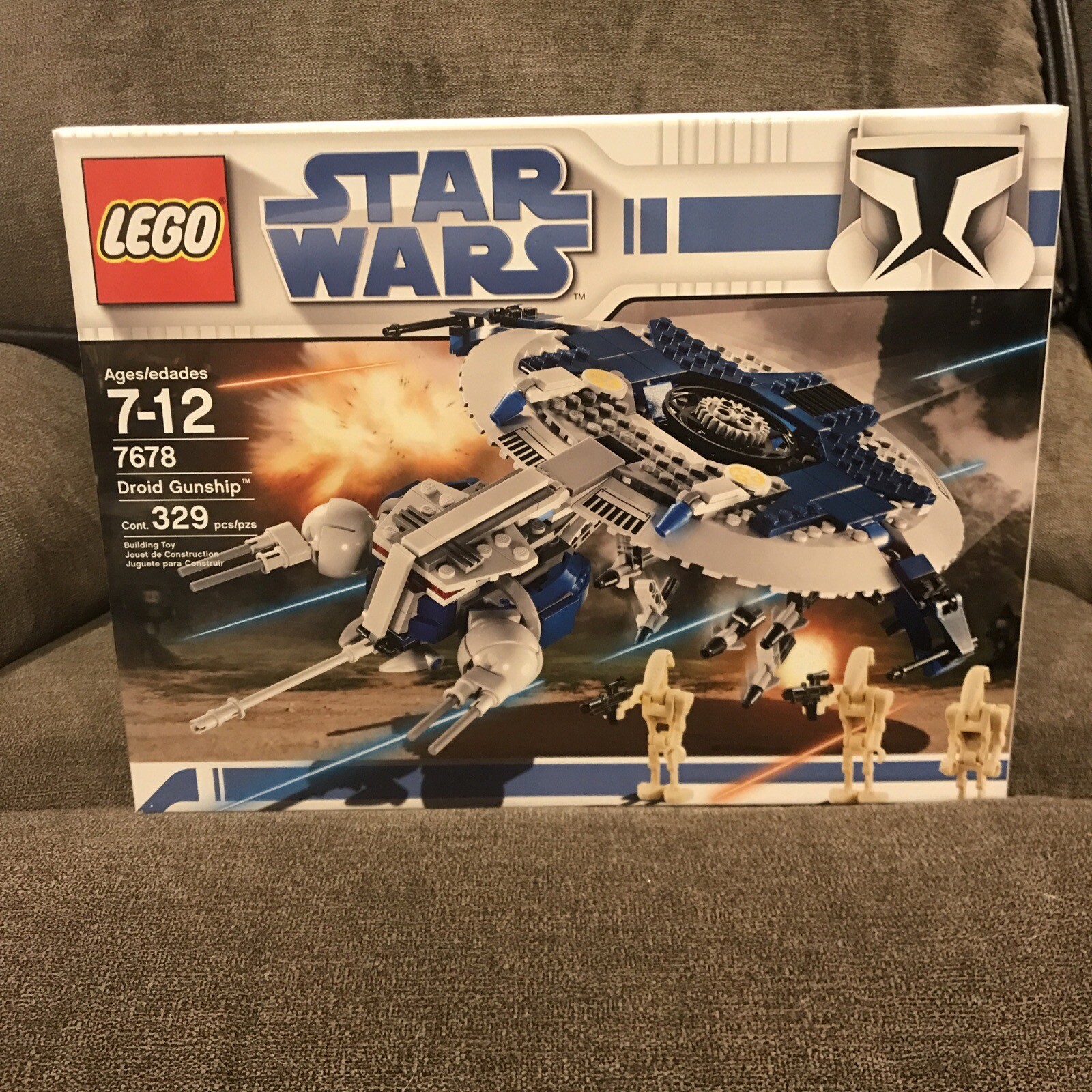 LEGO Star Wars Droid Gunship (7678) Brand New Sealed Box Excellent ...