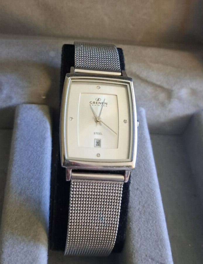 Grenen (By Skagen) Denmark Stainless Steel Ladies Qua… - Gem