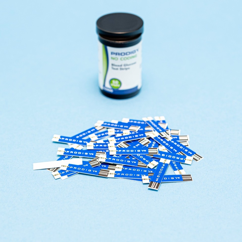 PRODIGY No Coding Blood Glucose Test Strips - 1,000 Strips (52800 ...