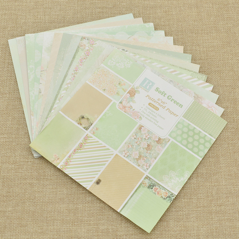 Paper Pad Card Different Patterns Making Background Scrapbook Crafts 1 ...