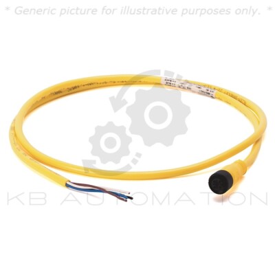 Allen-Bradley 889D-F4AC-5 Cordset, DC Micro (M12), Female, 4-pin, PVC ...