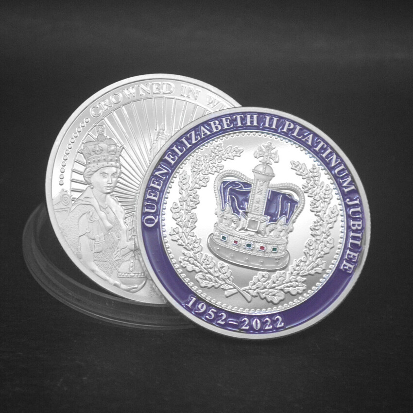 50 PCS Collection Queen Elizabeth II 1952-2022 70th Platinum Jubilee ...
