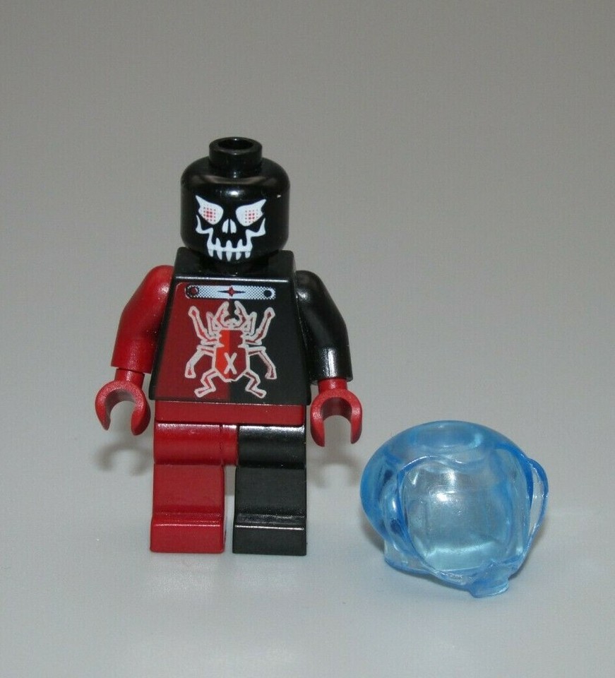 Lego Ogel Minion Alpha Arctic Team minifigure 4774 black skeleton head ...