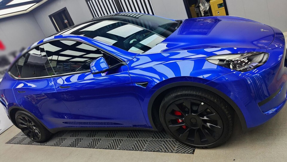 Premium High Gloss Vinyl Film Car Wrap Sticker Decal DIY Bubble Free ...