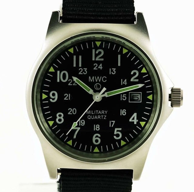 Original MWC G10 Military Watch 50m G1098 Grey Strap Guarantee for sale ...