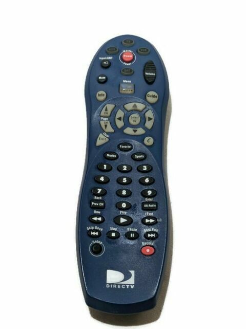 Direct TV Remote Control # DTVURC1 Clean and Tested Royal Blue for sale ...