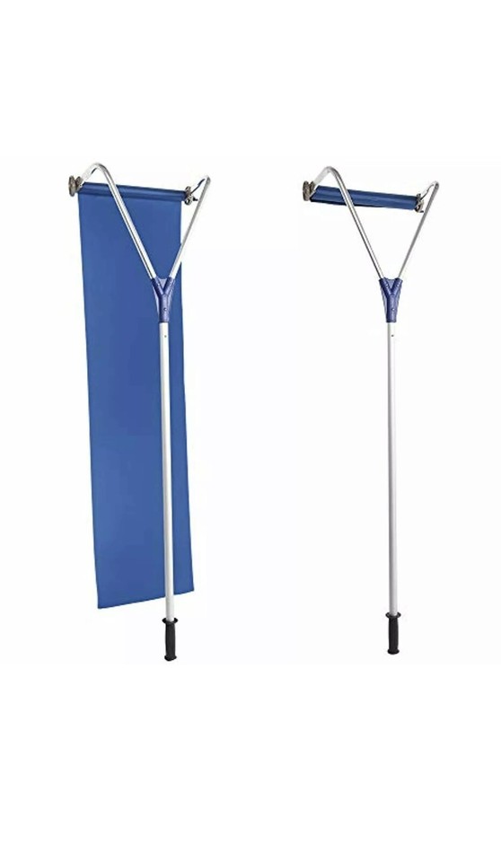 TUFFIOM Snow Roof Rake with Adjustable Extended Anti-Skid Handle, 20ft ...