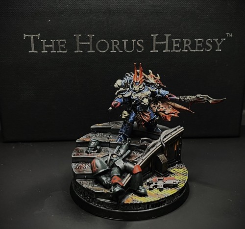 Sevatar - First Captain of the Night Lords painted Warhammer 40k Horus ...