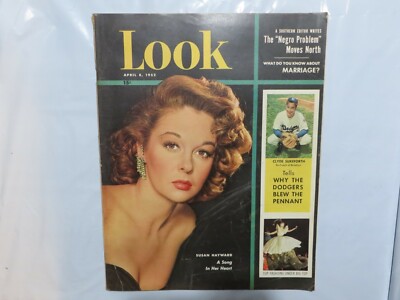 Vintage 1952 Look Magazine April 8 Hayward Clyde Sukeforth Brooklyn ...