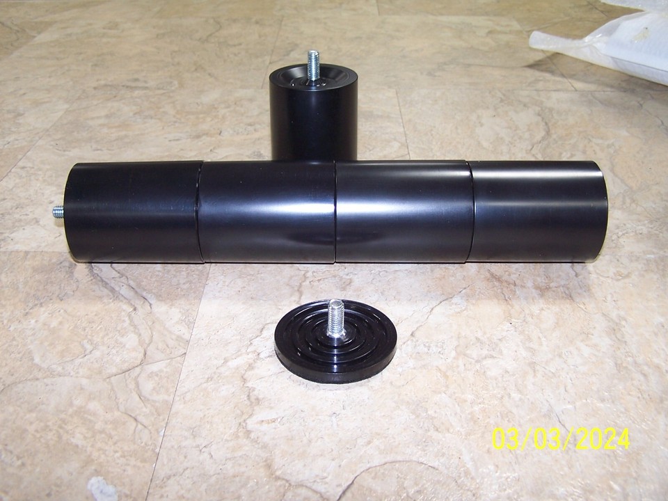 Chair - Table - Appliance Plastic Feet - Legs Extendable Screw On | eBay