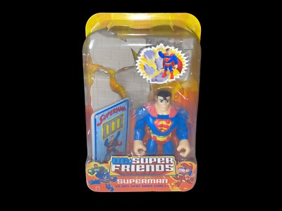 SUPERMAN SLAM AND BAM WALL - Figure 2007 - DC SUPERFRIENDS - Mattel | eBay