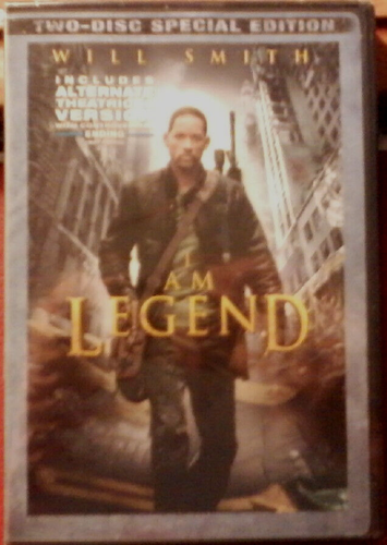 I Am Legend (DVD, 2008, 2-Disc Set, Special Edition) Will Smith NIB ...