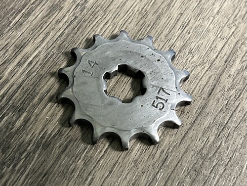80 YAMAHA DT100 DRIVE SPROCKET 14T 93812-14035-00 | eBay