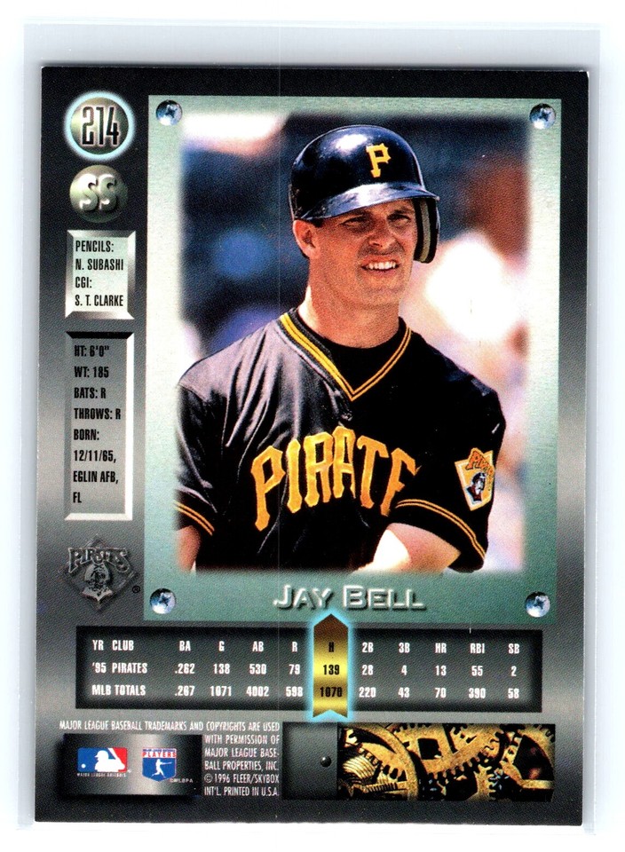 1996 Metal Universe Jay Bell 214 | eBay