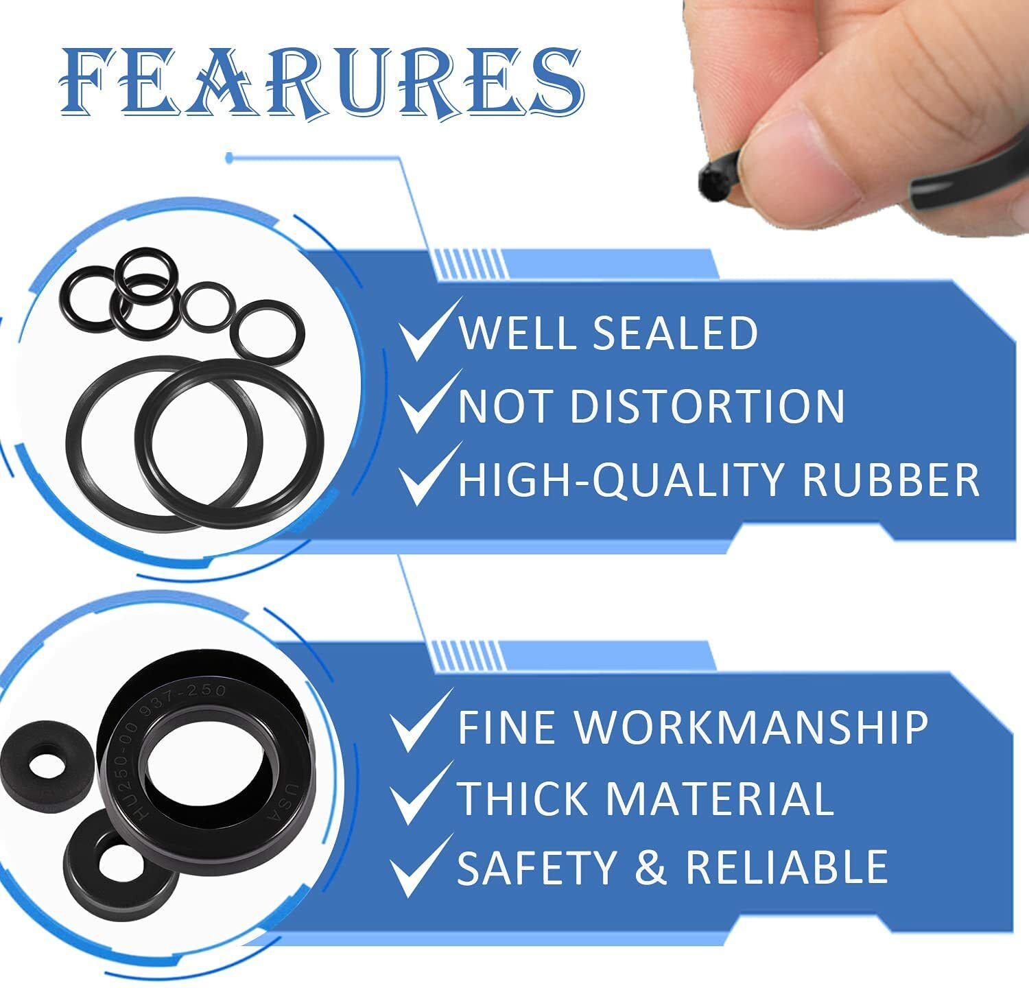 22pcs Floor Jack Seal Kit for Lincoln Walker Model 93642 All Series B C ...