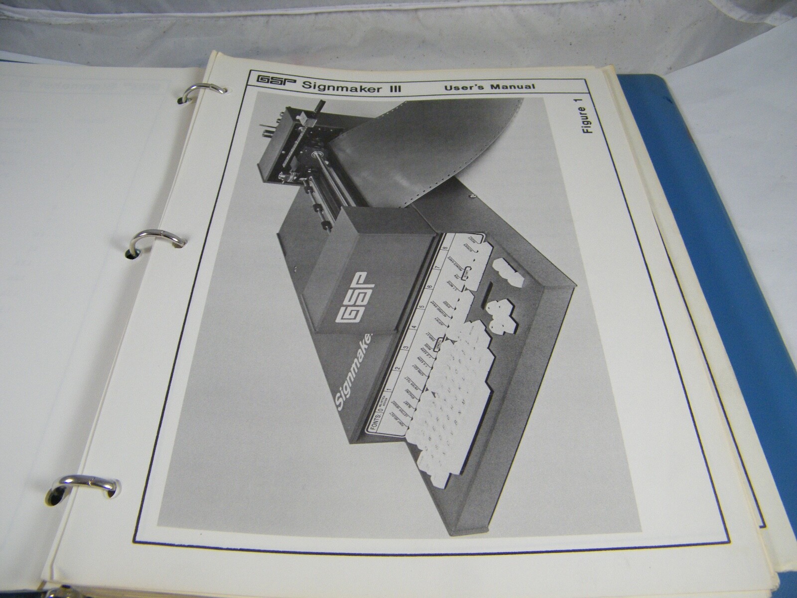 GSP GERBER SCIENTIFIC SIGNMAKER III / 3 USER'S MANUAL | eBay