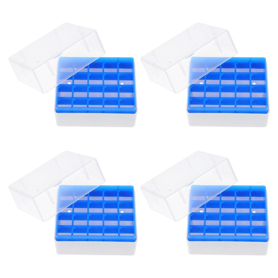 4 Pcs Cryogenic Vial Storage Boxes Lab Professionals Cryobox Rack | eBay UK