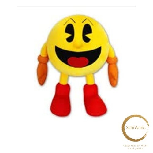New Pac-Man standing pose big stuffed toy | eBay UK