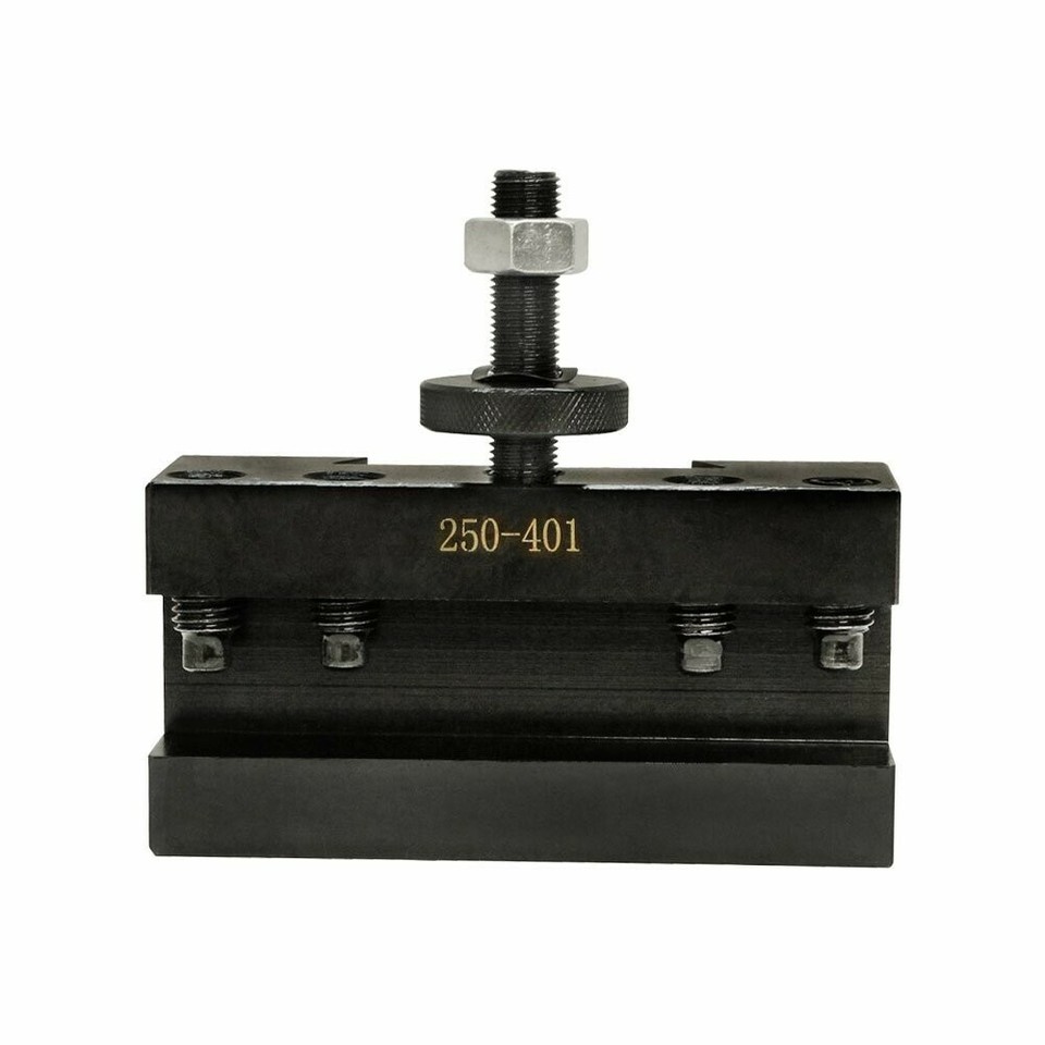 250-401CA Quick Change Turning Facing Tool Post Holder Precision Ground ...