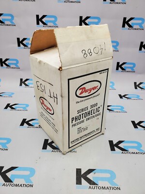 NEW Dwyer Photohelic A3000 Pressure Switch / Gage | eBay