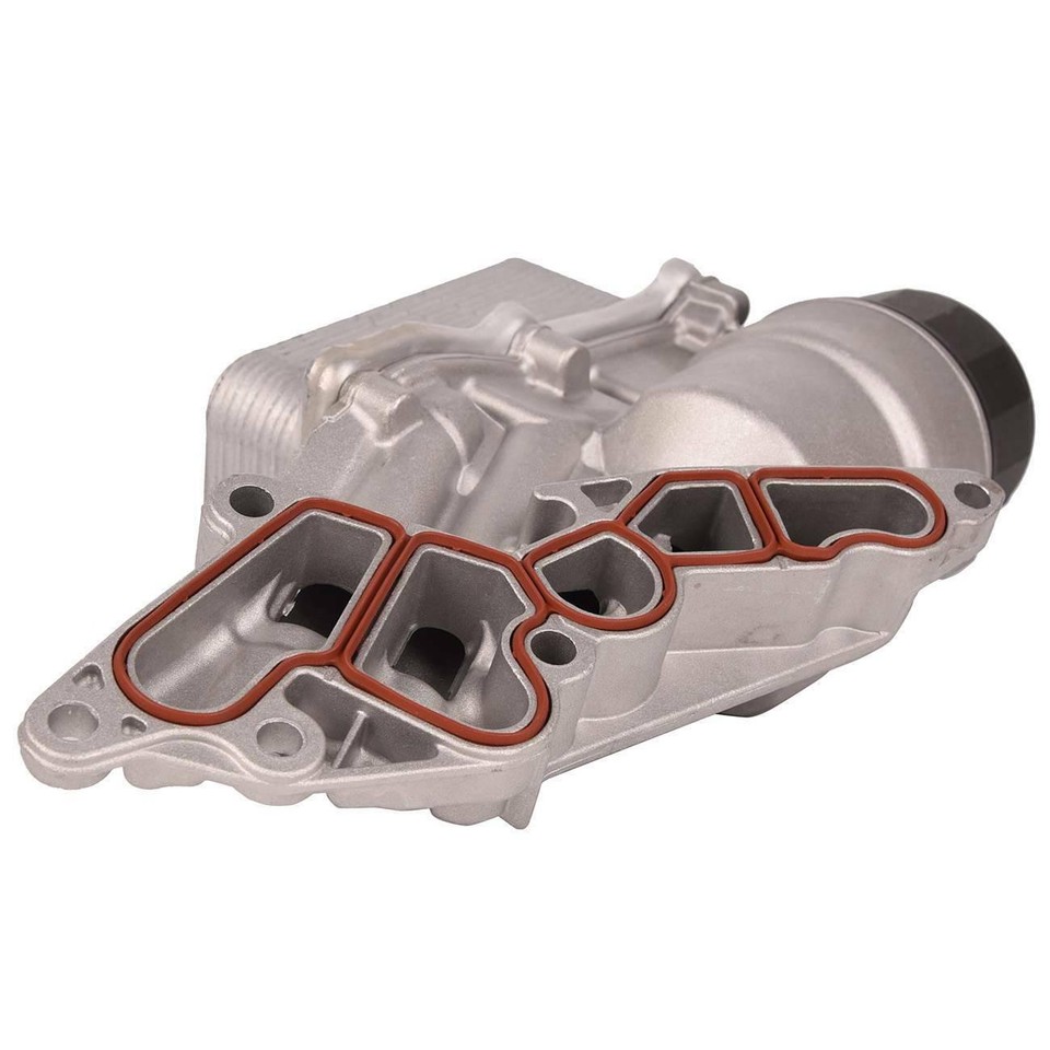 Engine Oil Filter Housing w/ Oil Cooler Fits Mercedes W203 X164 W164 ...